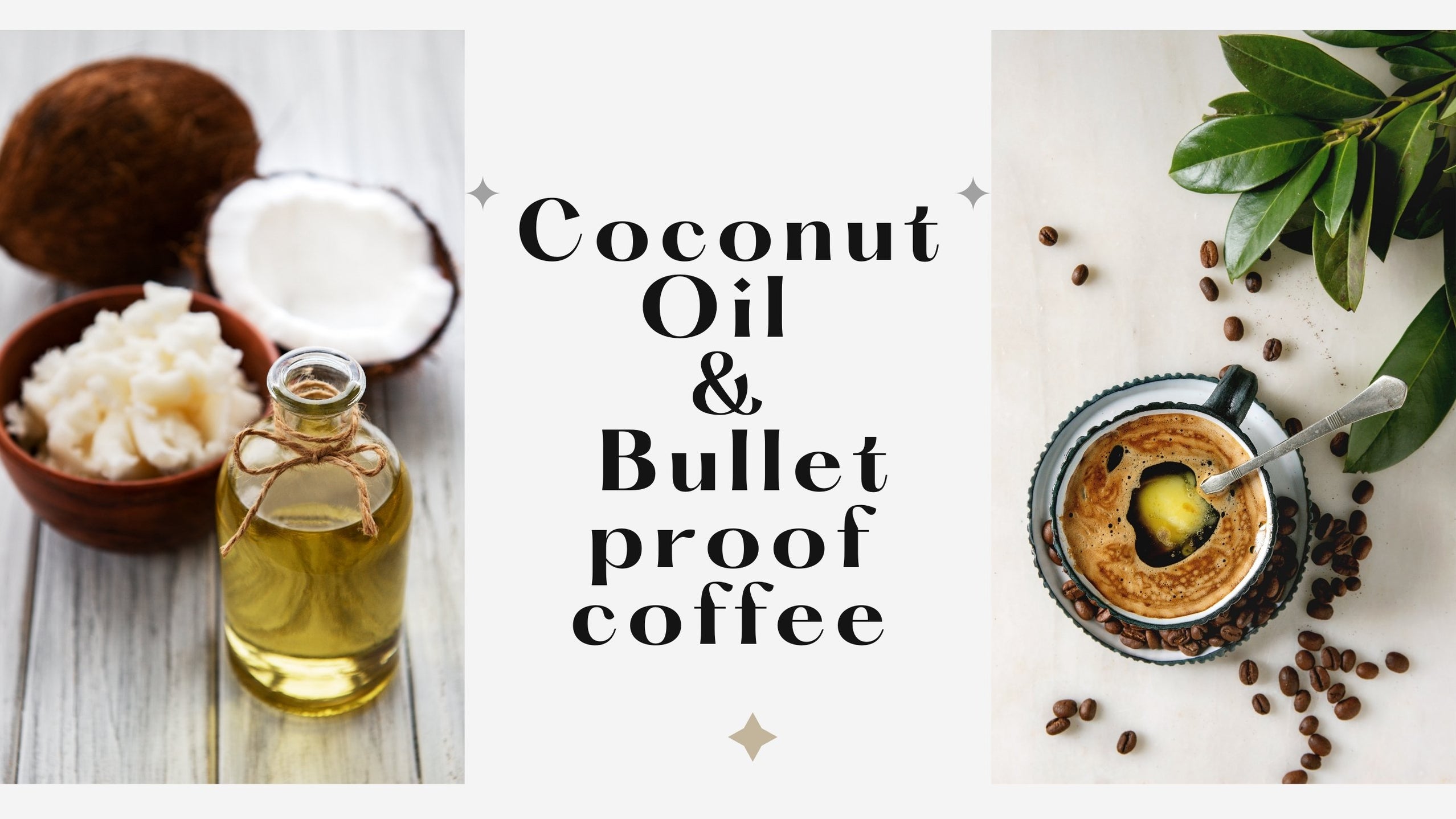 Coconut oil and bullet-proof coffee. — Roshni Sanghvi